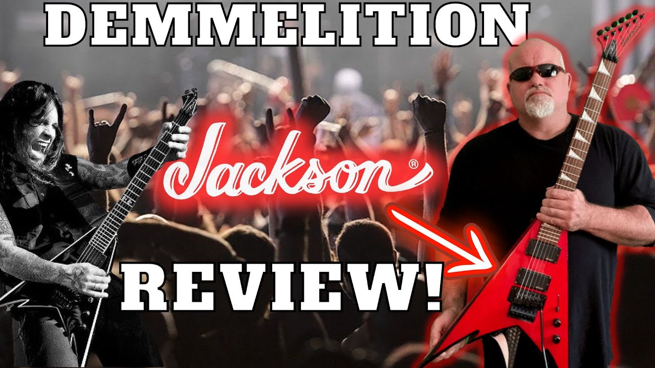 JACKSON DEMMELITION GUITAR REVIEW! - YouTube