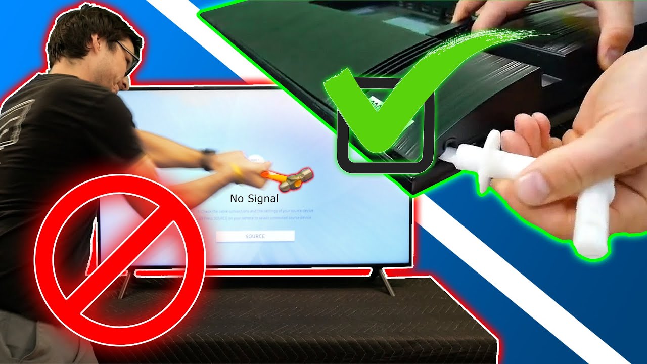 Mystery 4K Samsung Screwless TV Opening Tool UN50NU7000 - YouTube