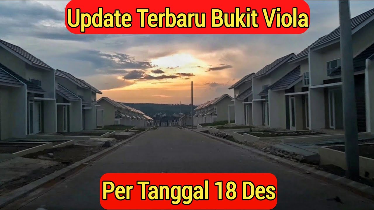 Begini Kondisi Bukit Viola Citra Indah City Per Tanggal 18 Desember ...