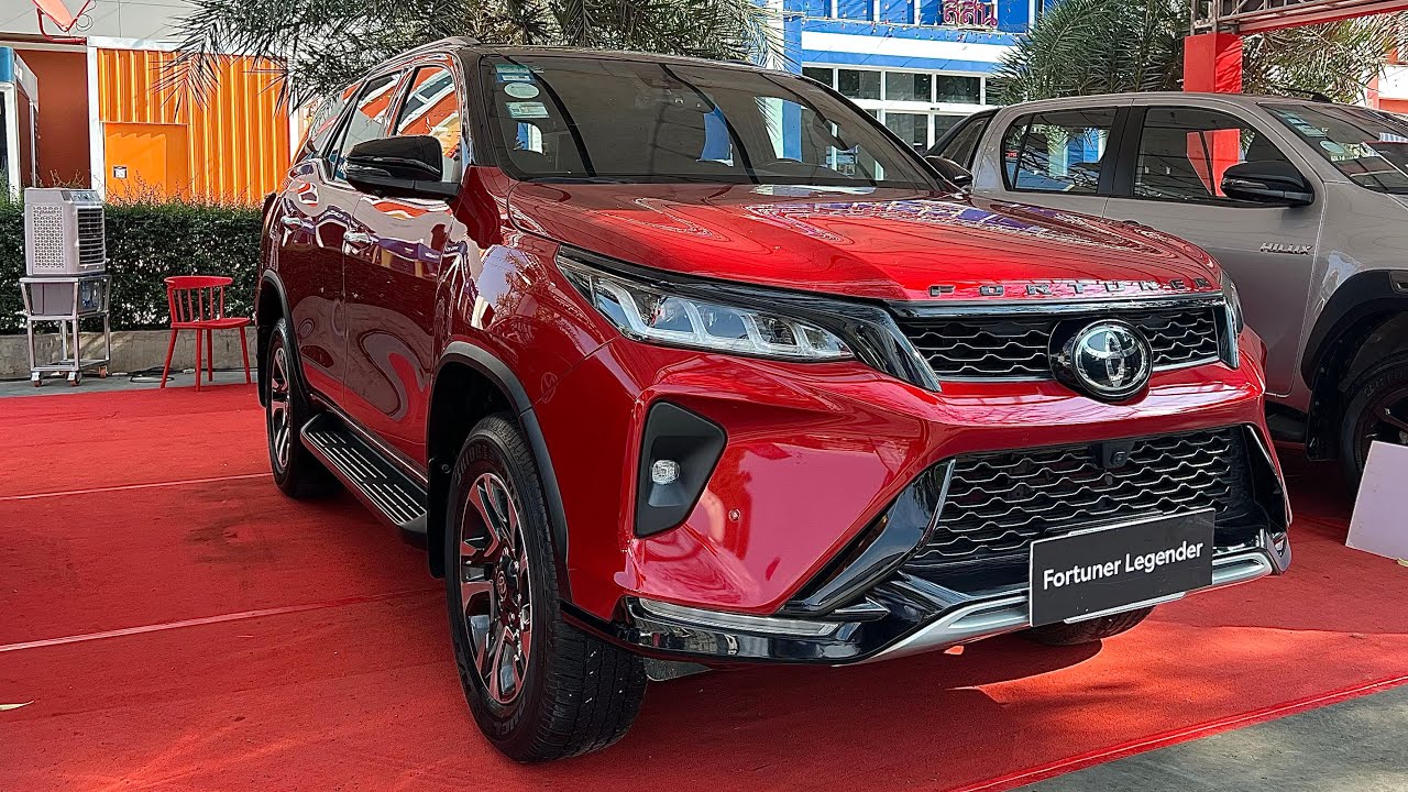 New arrivals Toyota Fortuner Legender Engine 2.8L Turbo Emotional Red ...