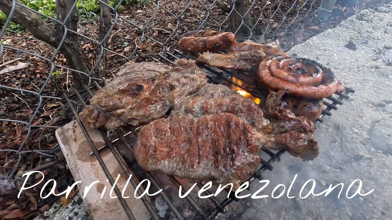 Cómo hacer una parrilla venezolana parrillada BBQ veneco - YouTube