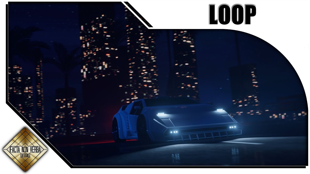 Free VJ Loop Background Video | Car Drives at Night #0970 - YouTube