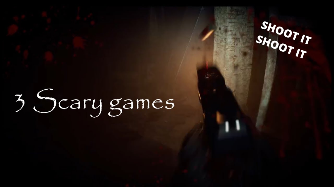 LEAVE ME ALONE - 3 Scary Games - YouTube