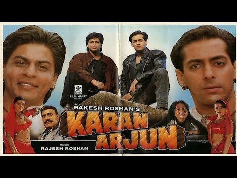 Karan Arjun 1995 Hindi Movie HD facts review l Salman Khan Shah Rukh ...