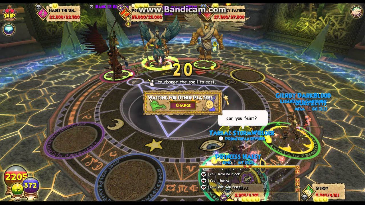 Wizard101 Tartarus final battle DUO Part 2 - YouTube