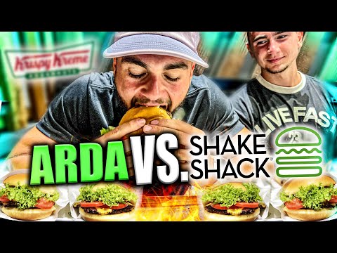 11 BURGER haben nicht gereicht? | SHAKE SHACK Challenge Accepted | Arda Saatci