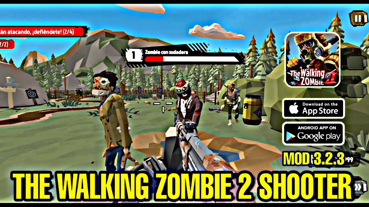 THE WALKING ZOMBIE 2 SHOOTER ULTIMA VERSION 3.2.3 MOD PARA ANDROID ...