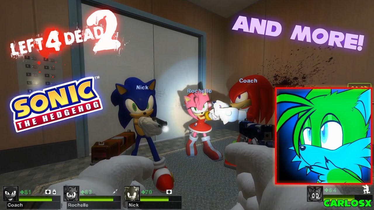Left 4 Dead 2 but with Sonic mods and more! Dead Center - 60 FPS - YouTube