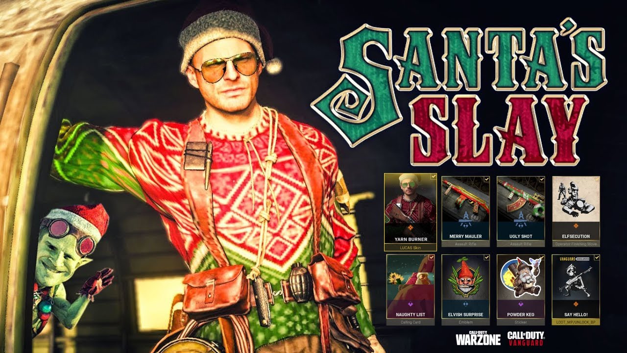 Santa's Slay Bundle - Warzone Showcase - YouTube