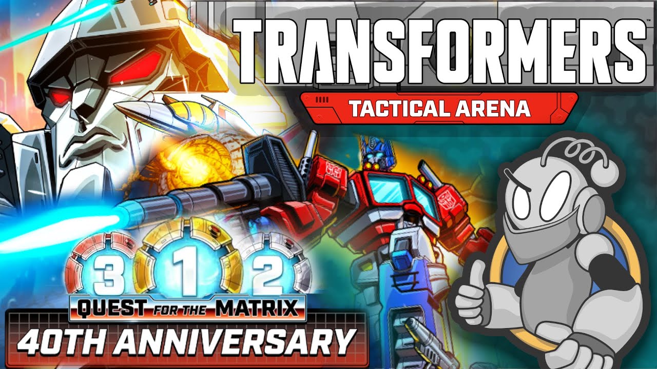 Transformers Tactical Arena 007 | 40th Anniversary Quest For the Matrix ...
