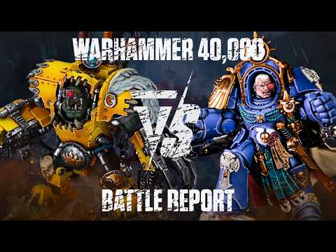 New Orks VS Space Marines - 11th Edition Warhammer 40K Battle Report!