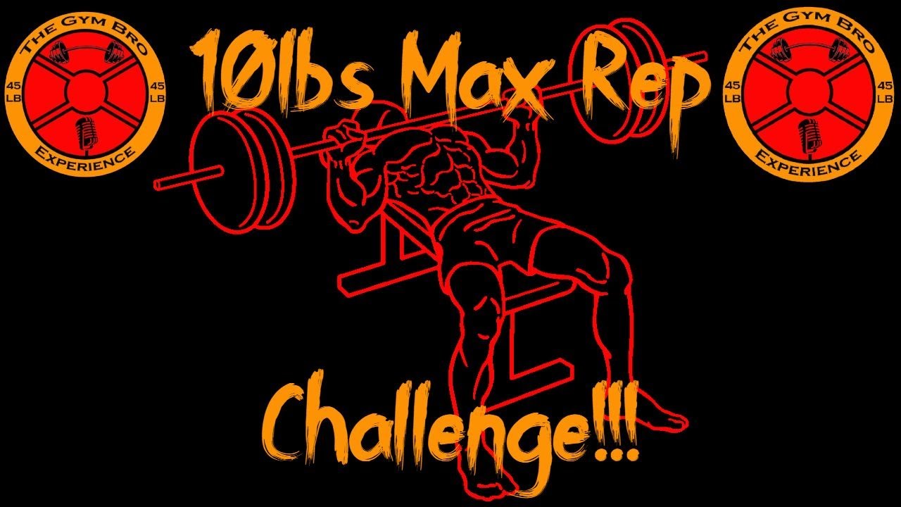 The Gym Bro Experience 65lb Rep Challenge - YouTube