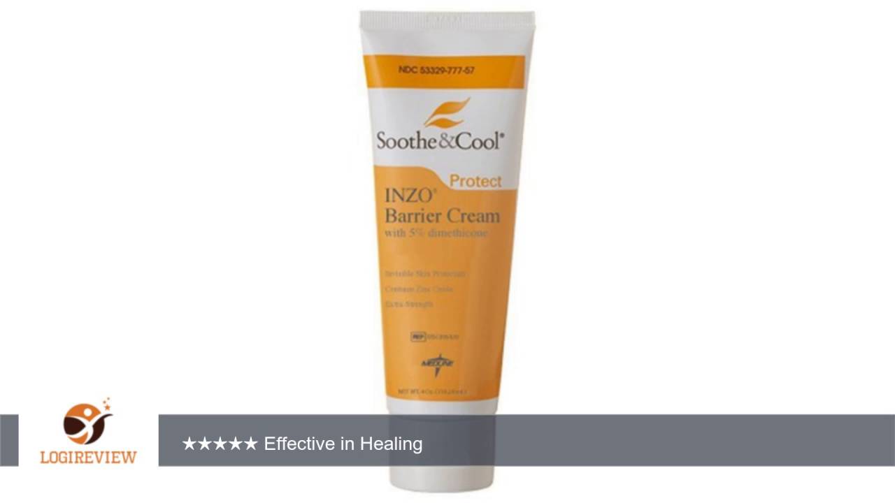 Medline Soothe & Cool Inzo Barrier Cream - Case of 12 | Review/Test ...