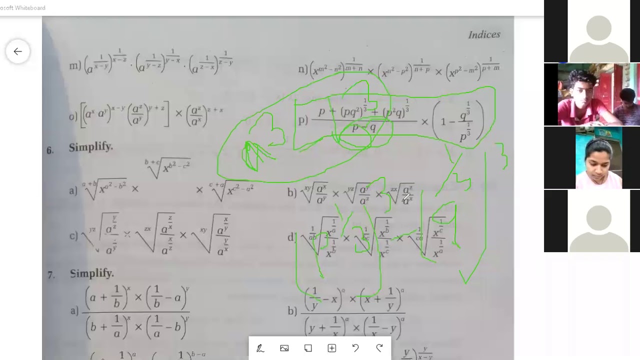 2020-05-22 Algebra| Indices |Long Question Model - YouTube