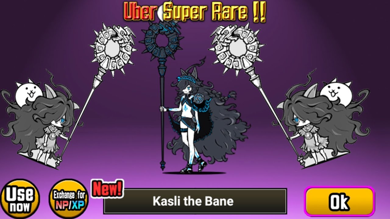 The Battle Cat MAY MẮN SỐ 1 MỞ RA UBER KASLI THE BANE MẠNH NHẤT GAME ...