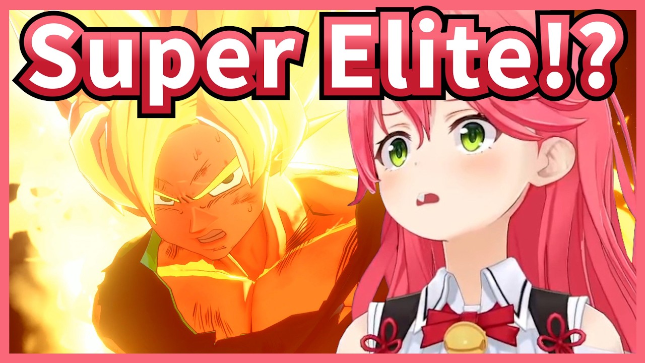 Legendary SUPER ELITE Miko - Goku First Time SUPER SAIYAN 【 Hololive ...