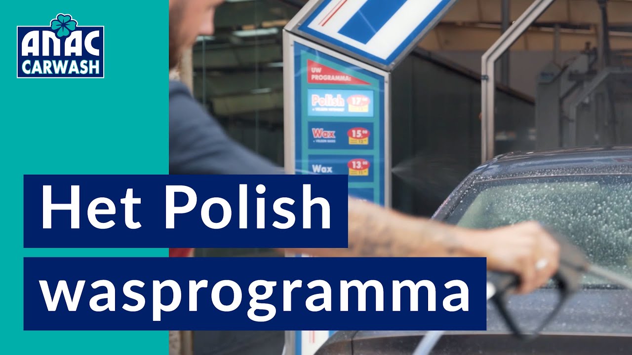 Het Polish + Velgen Intensief wasprogramma (Hoe werkt de wasstraat ...