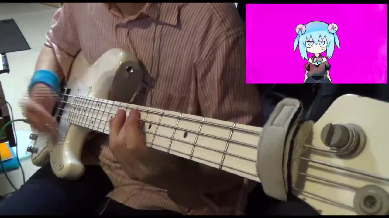 【ベース】ハローディストピア オッサンがスラップで演奏してみた Hello Dystopia（Bass Cover) - YouTube