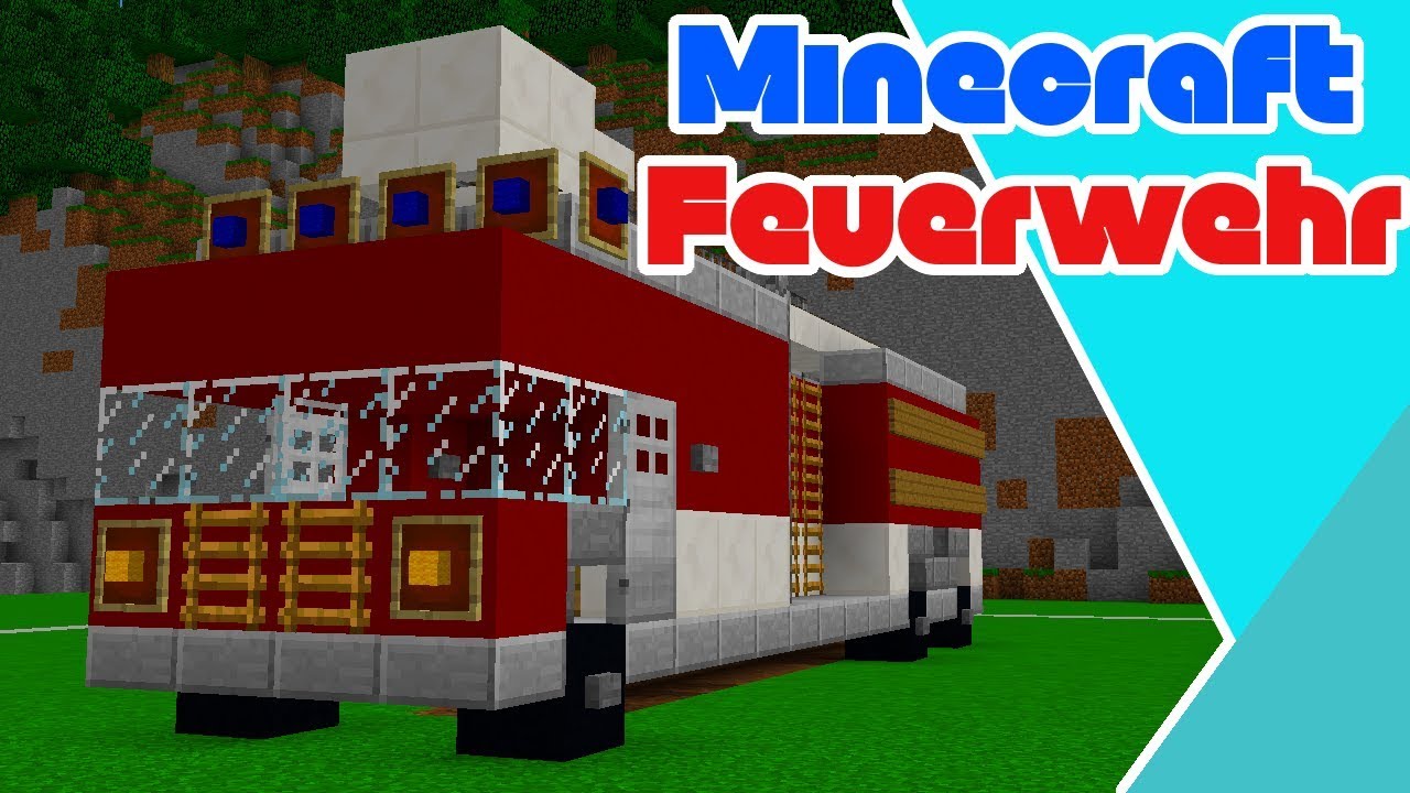 ★Feuerwehrauto in Minecraft★NESSTO BAUT★ - YouTube