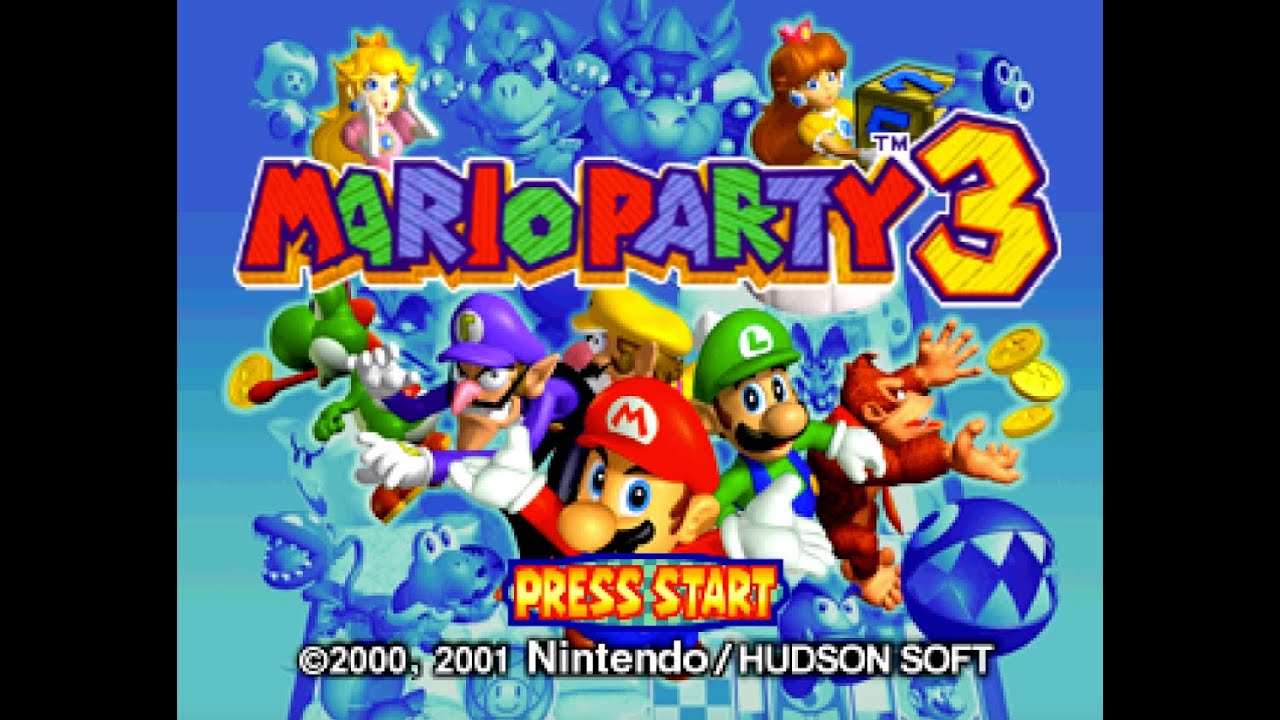 Mario Party 3 Title Screen (N64) - YouTube