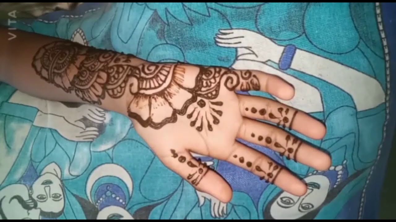 Basic Steps of Mehndi - CLASS 3 - YouTube