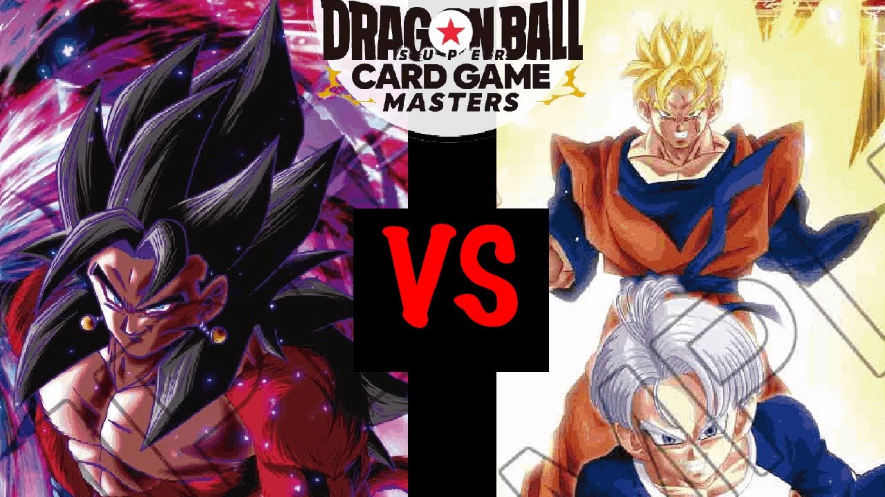 SS4 Vegito:Xeno VS Red Future Gohan/Trunks (DBS Card Game Masters ...