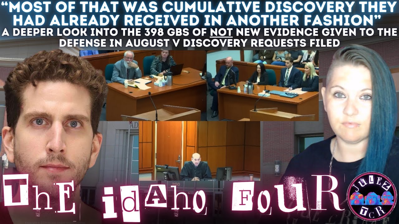 Idaho Hands Bryan Kohberger's Defense Team 398 GBS of DUPLICATE ...