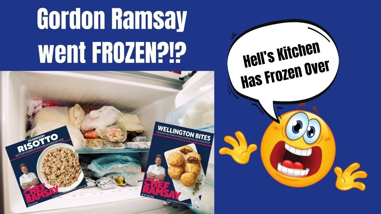 GORDON RAMSAY WENT FROZEN!! - YouTube