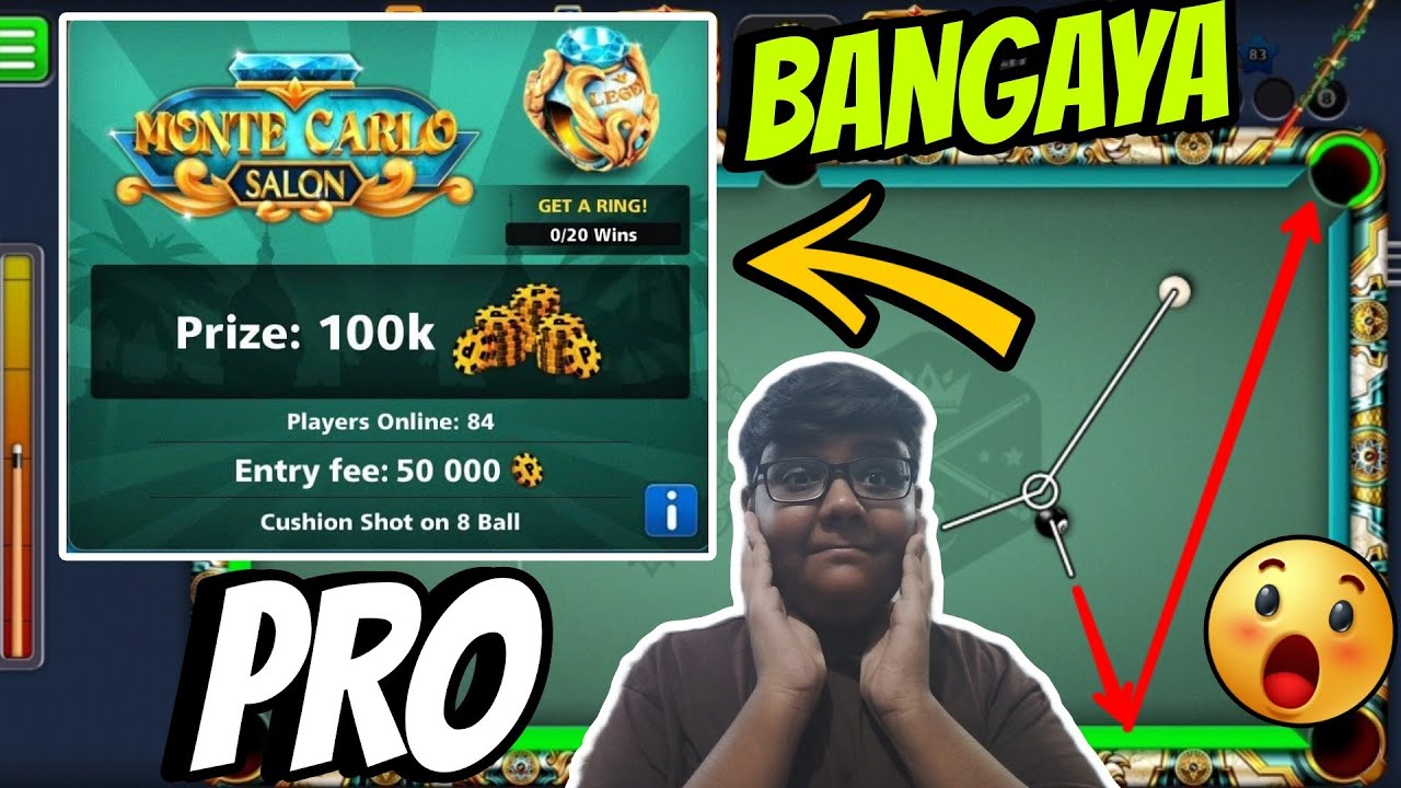 MONTE CARLO MAIN TO PRO HU ME!!! 8 BALL POOL PART_138 - YouTube