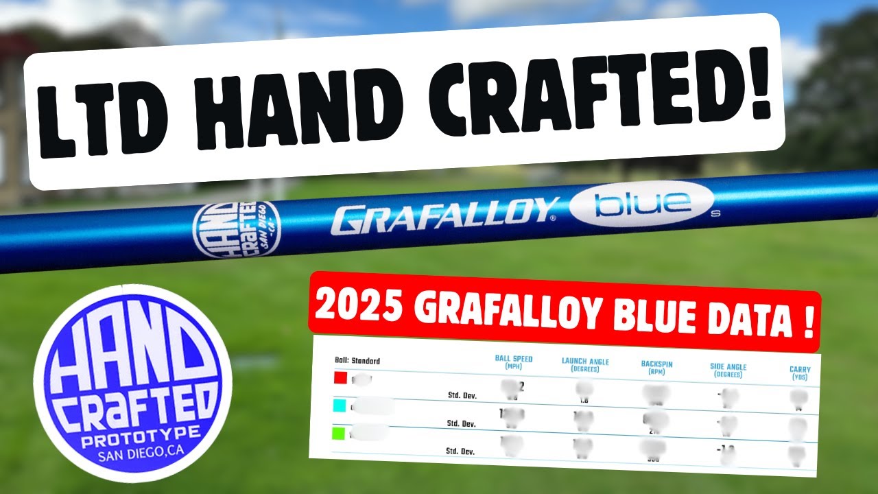 The NEW 2025 Grafalloy Blue Shaft… It’s not for me, but it could be for ...