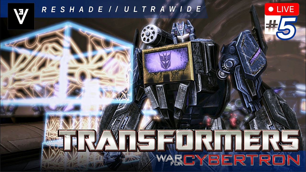 🔴Transformers: War for Cybertron #5 - Ultrawide ReShade #Playthrough ...