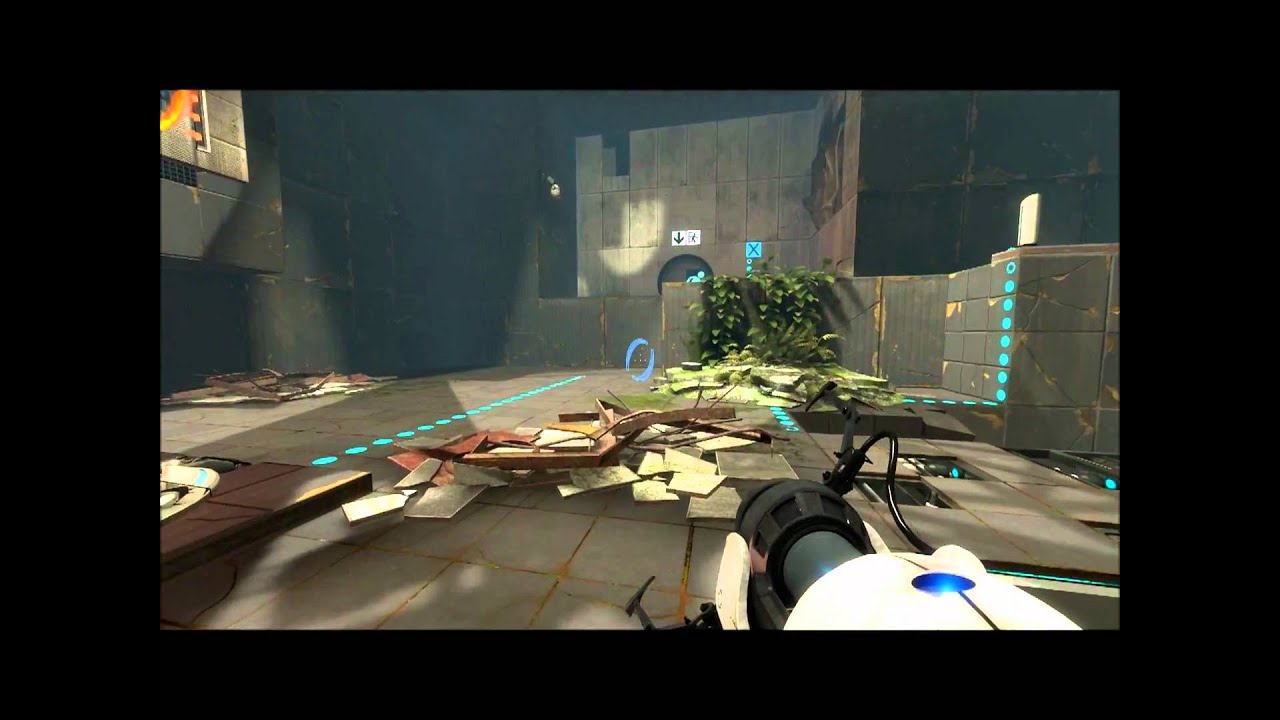 Portal 2 - Level 1-5 Walkthrough - YouTube
