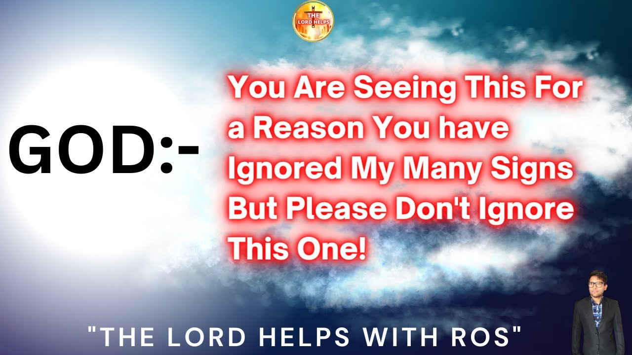 JESUS:- "PLEASE DON'T IGNORE GOD IN NOVEMBER" | Pursue Your Passion ...