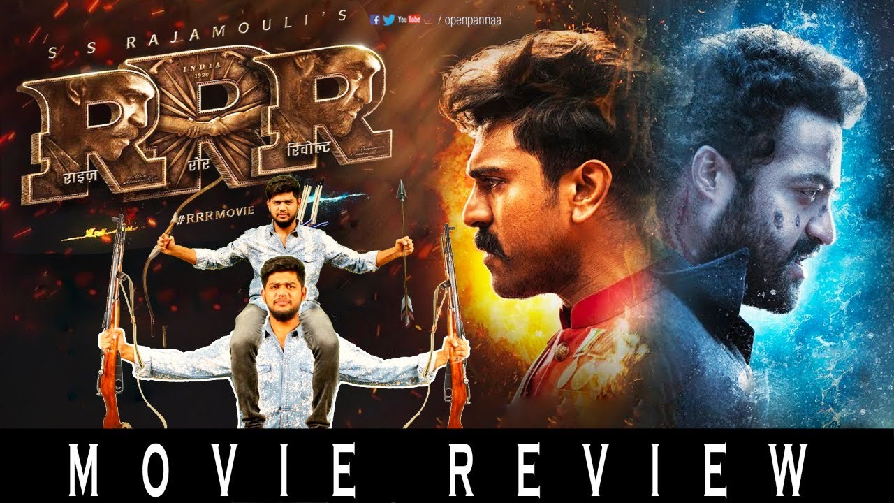 RRR Movie Review by Vj Abishek | SS Rajamouli | Ram Charan | Jr NTR ...