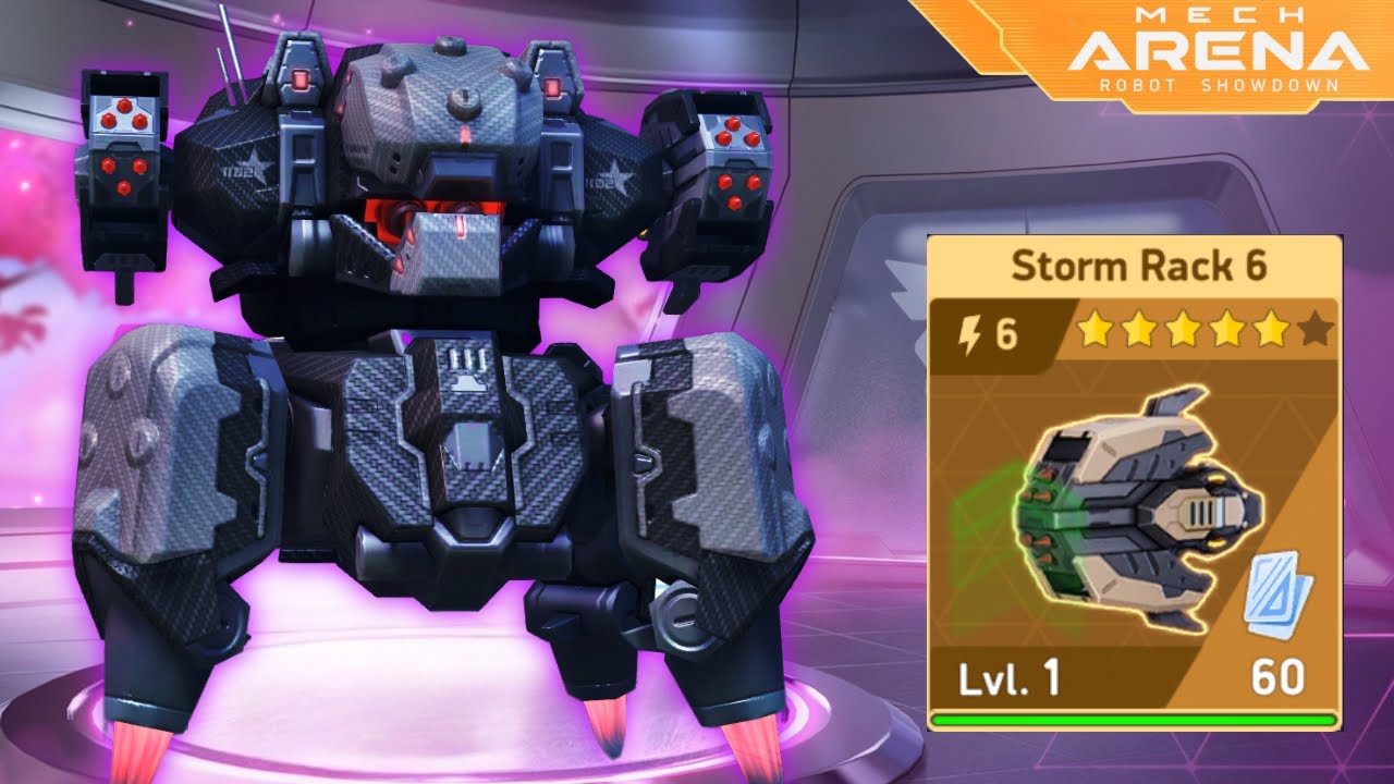 Vortex With Storm Rack 6🔥| Mech Arena - YouTube