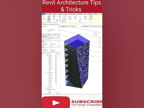 Revit Architecture Tips & Tricks | How To Create Walls And Curtain Walls In Massing Site # ...