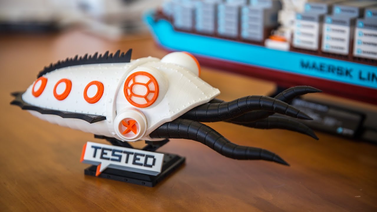 Let's Build: 3D-Printed Steampunk Scuttlefish! - YouTube