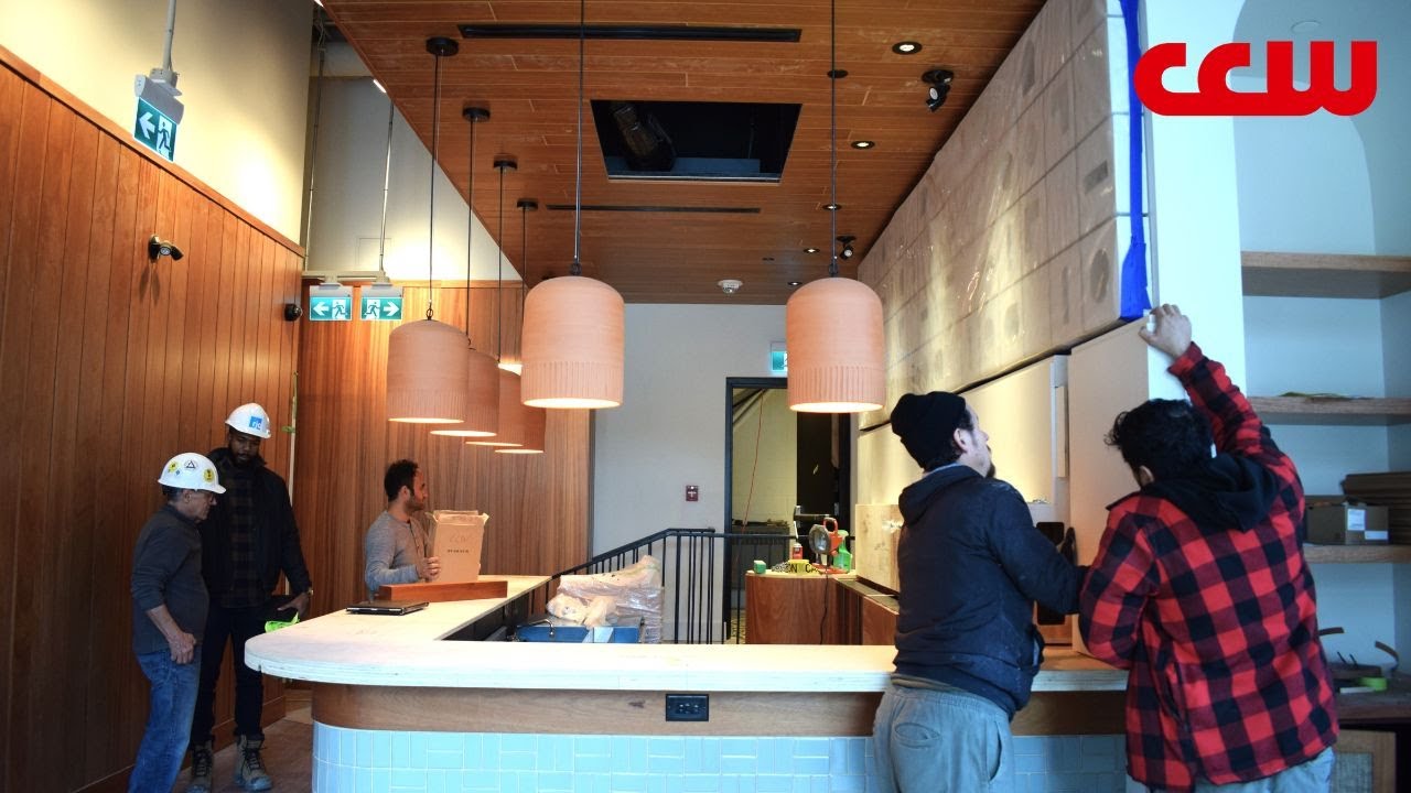 CCW In Progress - Restaurant Project at The Well - YouTube