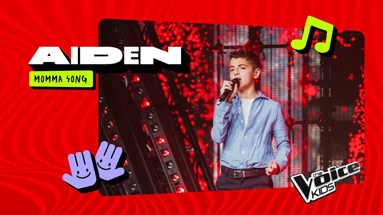 Aidan Borg Sings 'Momma Song' | Blind Auditions | The Voice Kids Malta ...