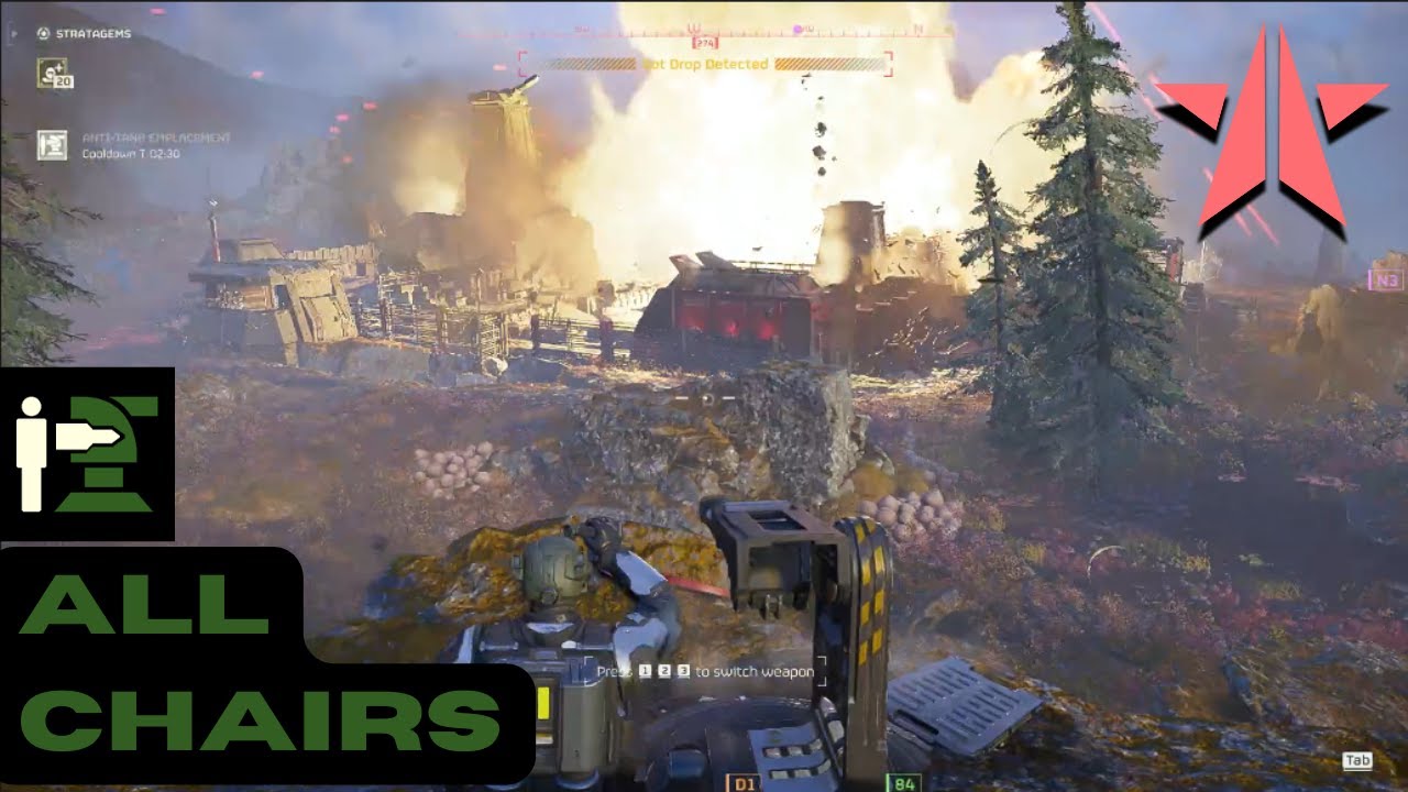 Helldivers 2 | All Chairs | Automatons - YouTube