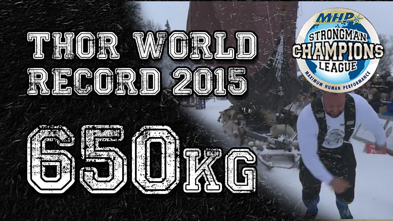 Hafthór Björnsson THOR WORLD RECORD LOG 2015 OFFICIAL VIDEO - YouTube