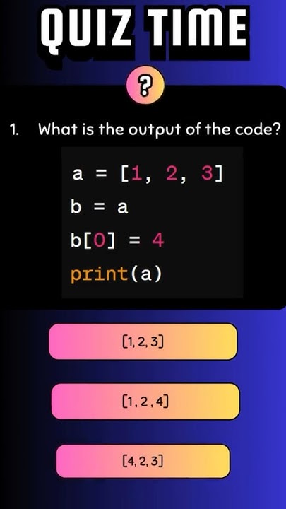 What Is The Output Of The Code Python Quiz Pythonprogramming Coding Problemsolving