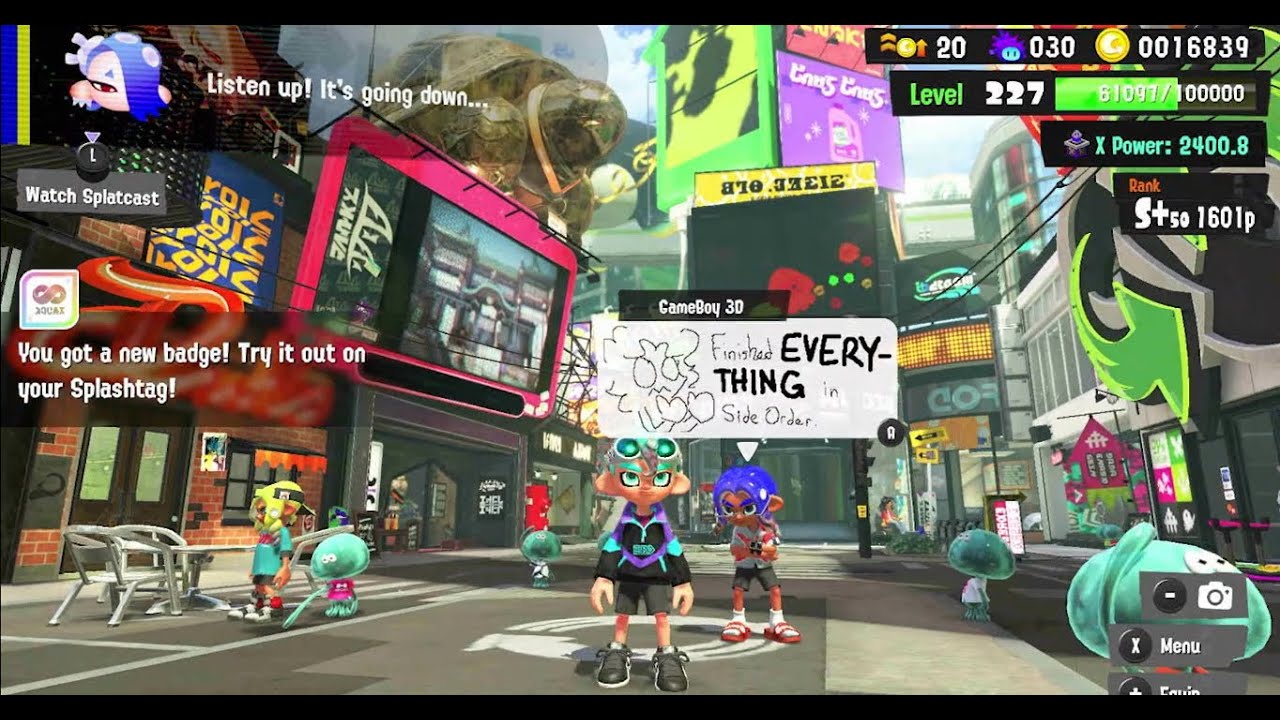 Splatoon 3 Side Order | Low-Hacks Eight's Palette - YouTube