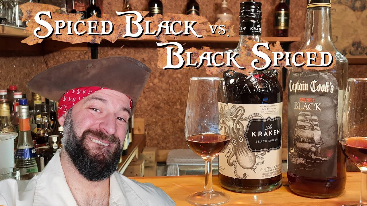 Kraken Black Spiced vs. Captain Cook's Spiced Black von Lidl - YouTube