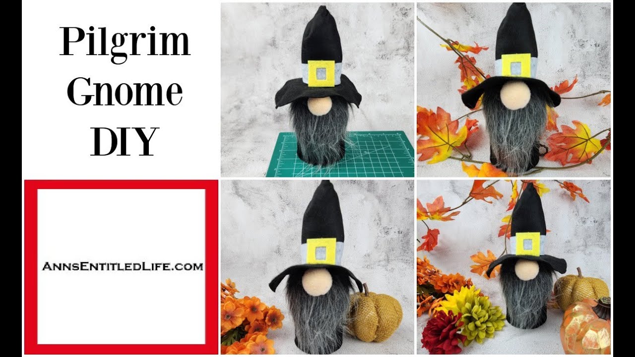 DIY Pilgrim Gnome |Thanksgiving Crafts - YouTube