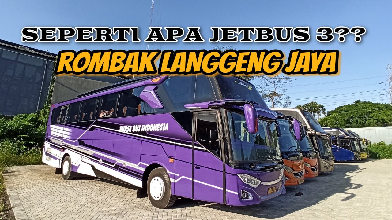 ROMBAK Langgeng Jaya Jadi JETBUS 3 ‼️Langsung Kita Review.. 2016 Air ...