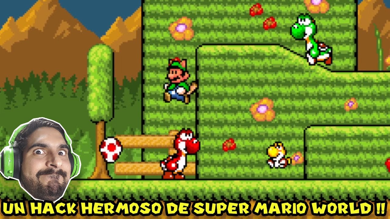 Los Yoshis Odian A Luigi En Este Hack Increible Mega Mario World