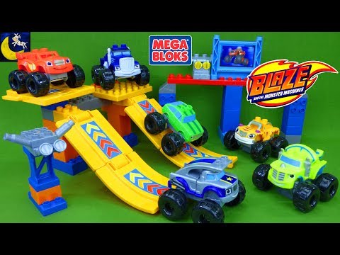 Mega Bloks Blaze and the Monster Machines Monster Dome Raceway Garage Paw Patrol Nesting Dolls Toys