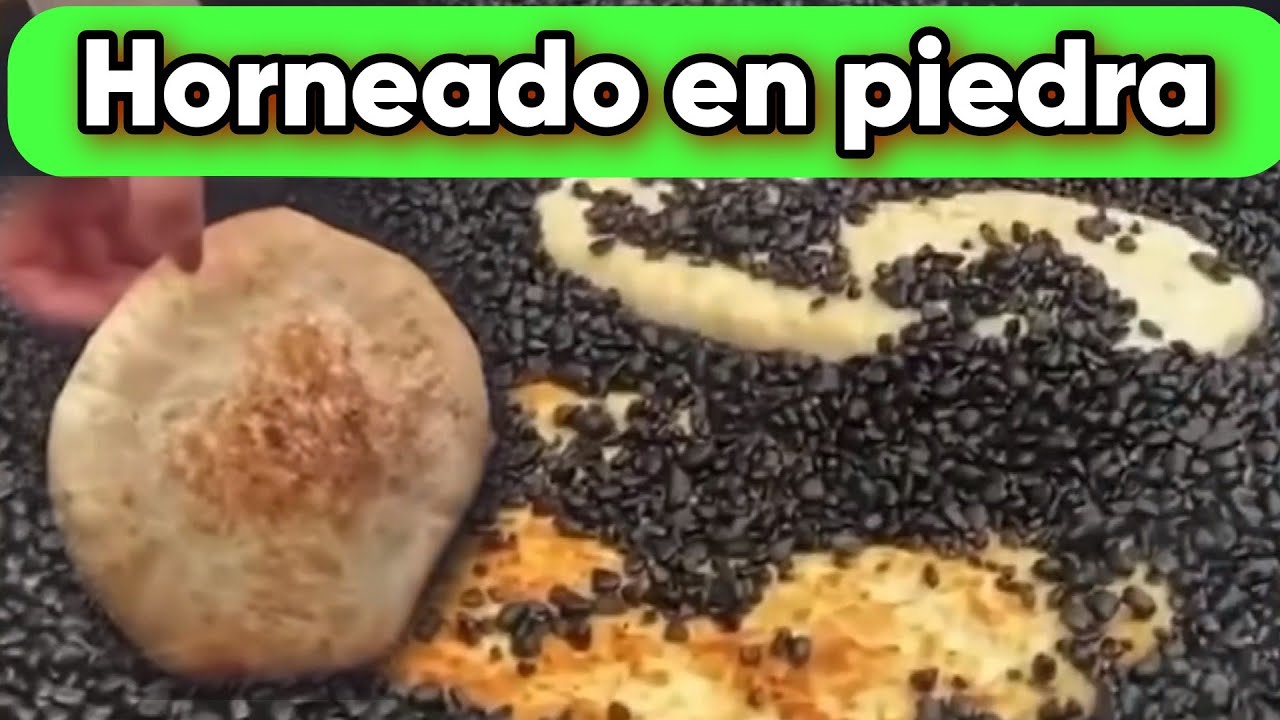 Pan shizimo: pan chino horneado en piedras - YouTube