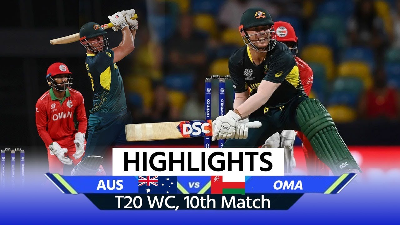 AUS vs OMA T20 MATCH Highlights: Australia vs Oman Match Highlights ...
